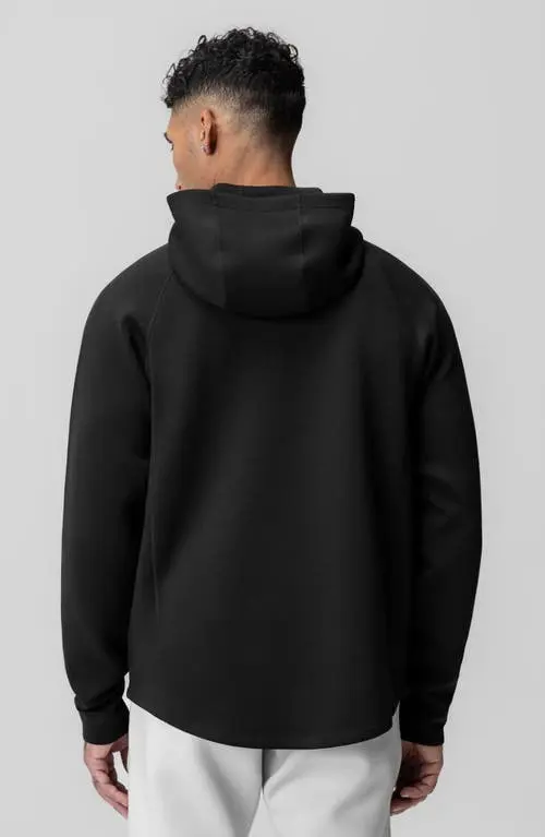 ASRV Dri-core Zip Hoodie - Black