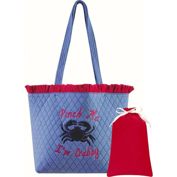 C&F HOME Pinch Me Beach Bag - Blue