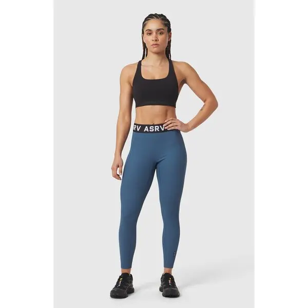 ASRV Lycra Ribbed Legging - Storm