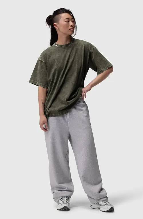 ASRV Distressed Relaxed Tee - Olive