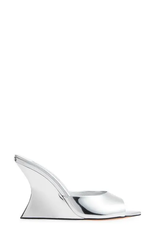 AQUAZZURA Bisous Wedge Slide Sandal