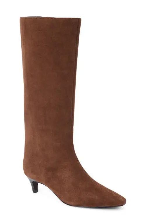 Matisse Lucian Faux Leather Knee High Boot - Espresso