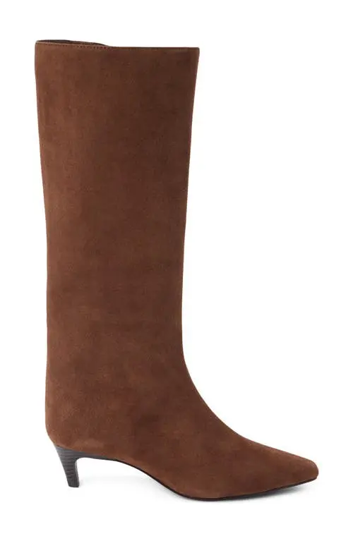 Matisse Lucian Faux Leather Knee High Boot - Espresso
