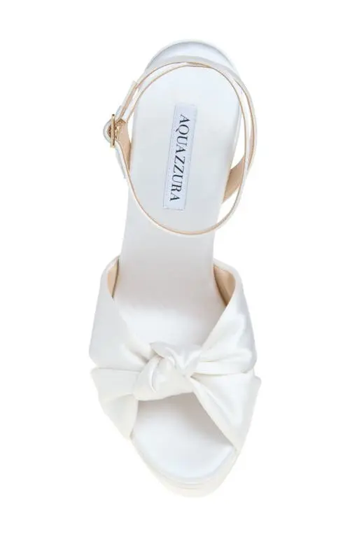 AQUAZZURA Cupid Ankle Strap Platform Sandal