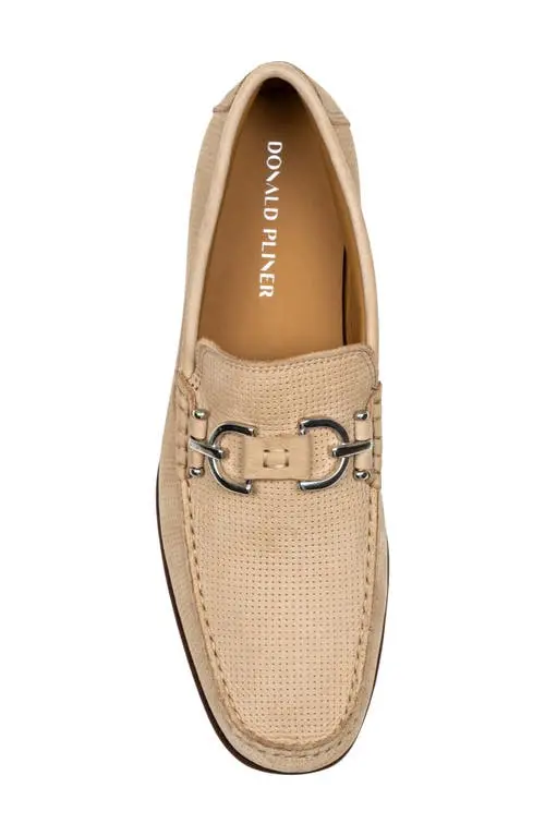 DONALD PLINER Dacio Leather Loafer - Sand