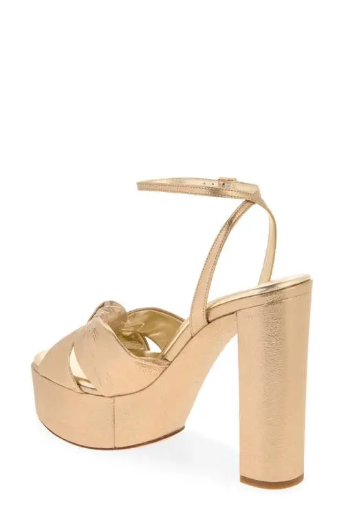 AQUAZZURA Cupid Ankle Strap Platform Sandal