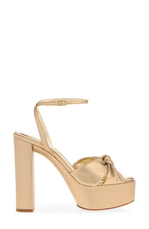 AQUAZZURA Cupid Ankle Strap Platform Sandal