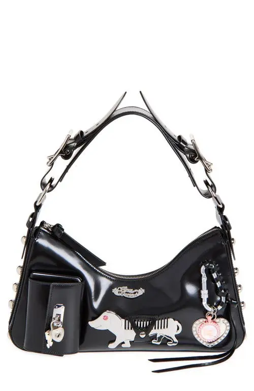 CHOPOVA LOWENA Mini Sofia Leather Shoulder Bag