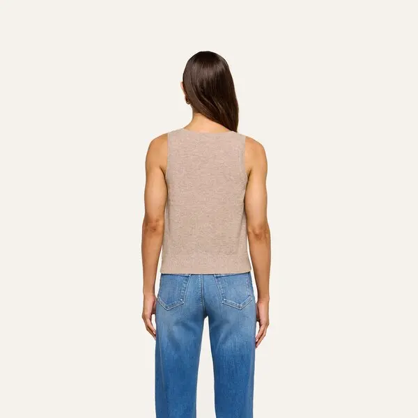 L'Agence Filou Cashmere Tank Top