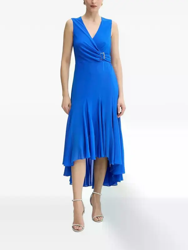MORGAN V-neck Midi Dress