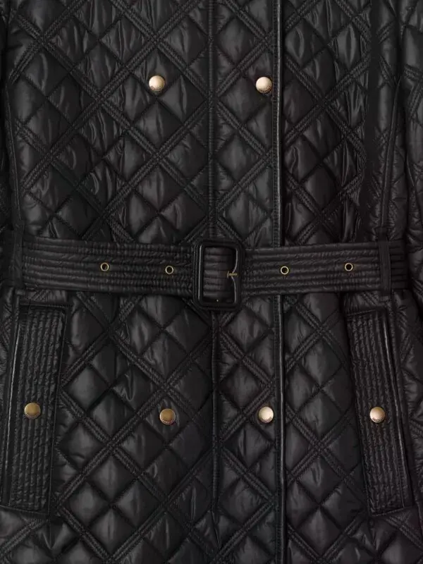 Burberry Quilted Nylon Rosedale Coat
