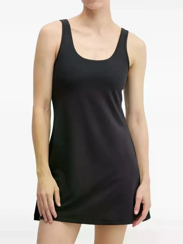 Under Armour Motion Scoop-neck Mini Dress - Black