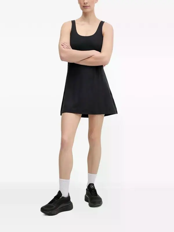 Under Armour Motion Scoop-neck Mini Dress - Black