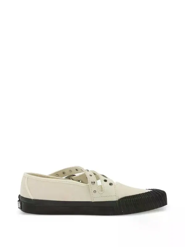 VANS Mary Jane Studded Buckled Sneakers - Neutrals