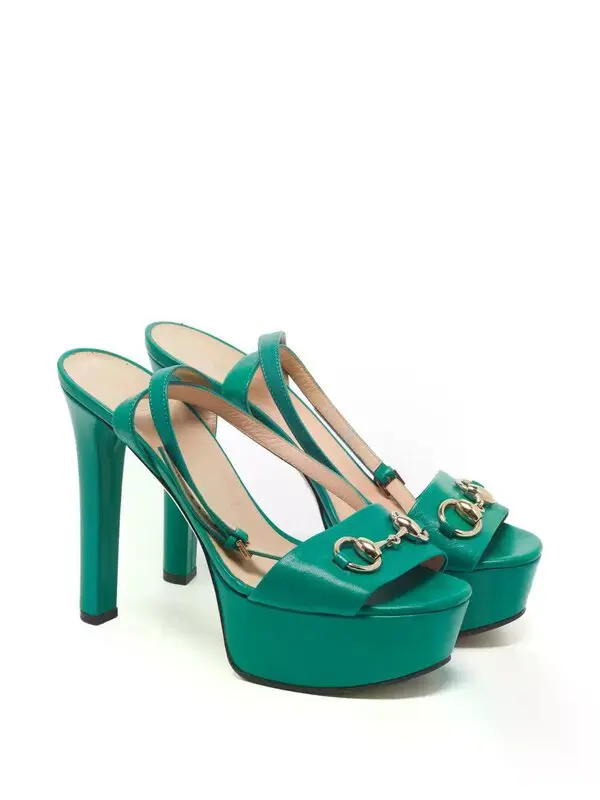 Gucci Horsebit Ankle-strap Sandals