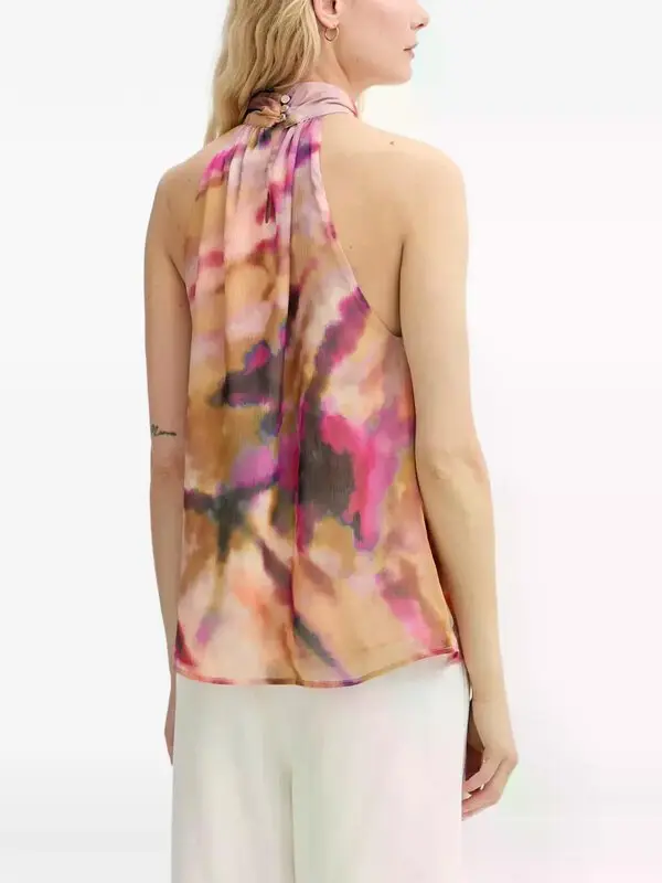 MORGAN Tie-neck Top