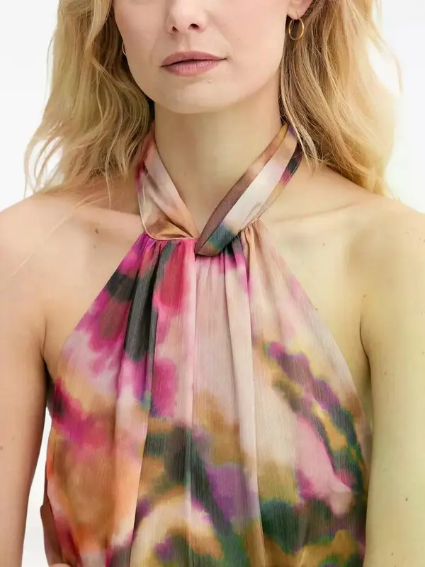 MORGAN Tie-neck Top