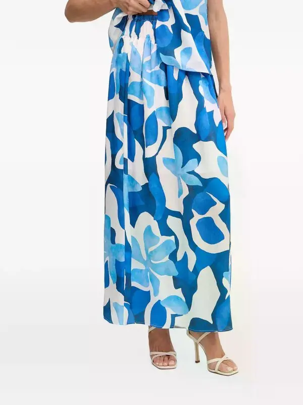 MORGAN Floral-pattern Maxi Skirt