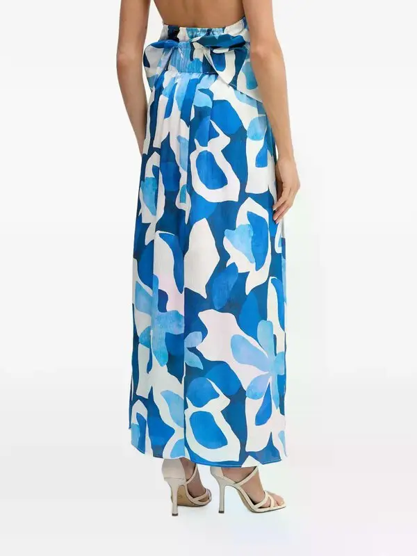 MORGAN Floral-pattern Maxi Skirt
