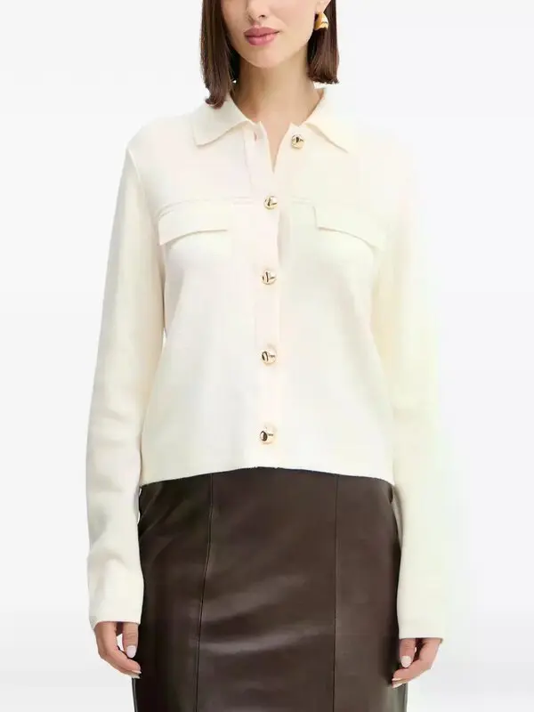MORGAN Pocket-details Button-down Shirt