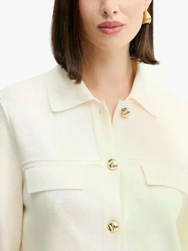 MORGAN Pocket-details Button-down Shirt