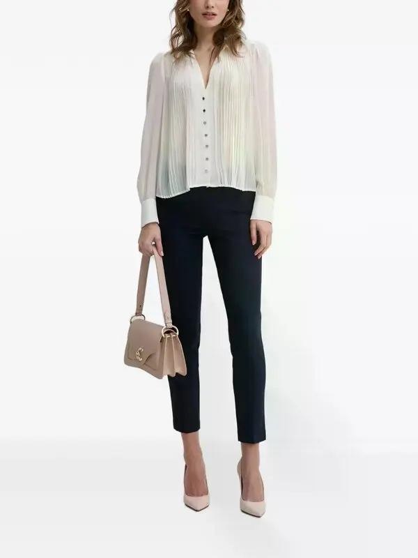 MORGAN Pleated Blouse