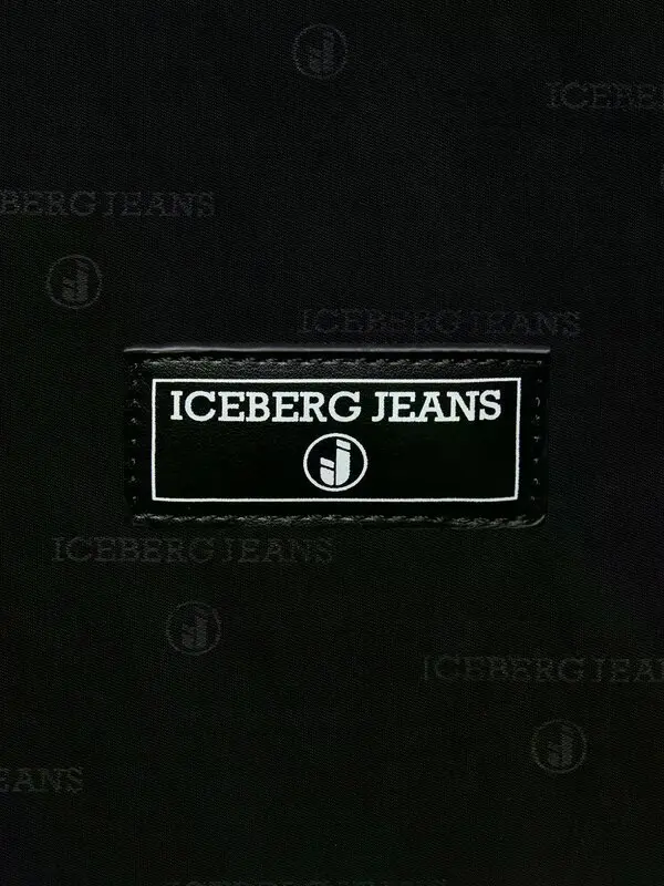 Iceberg Logo-print Multi-pocket Cross-body Bag