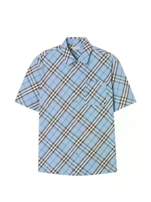 Burberry Classic Fit Check Cotton Shirt