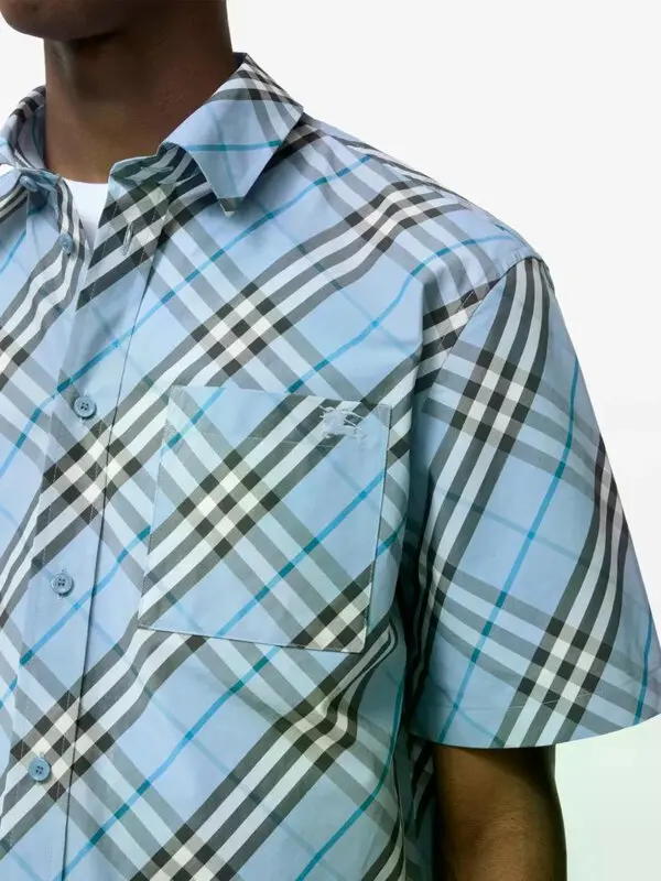 Burberry Classic Fit Check Cotton Shirt