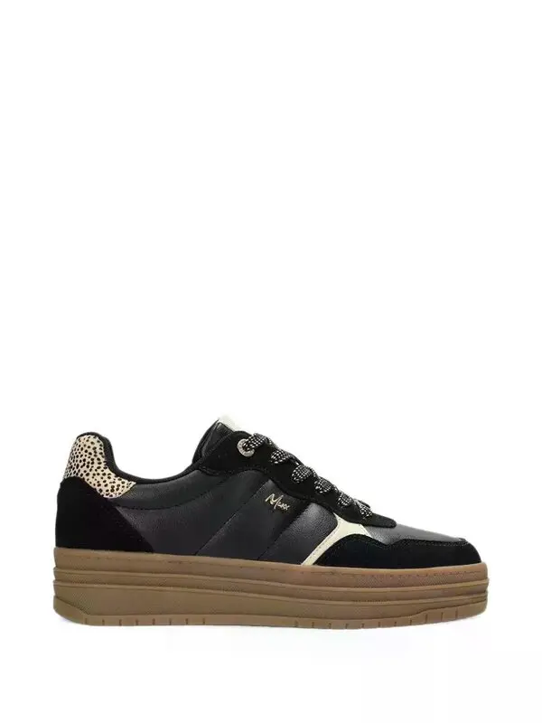 MEXX Sylvia Ray Panelled Leopard-print Sneakers