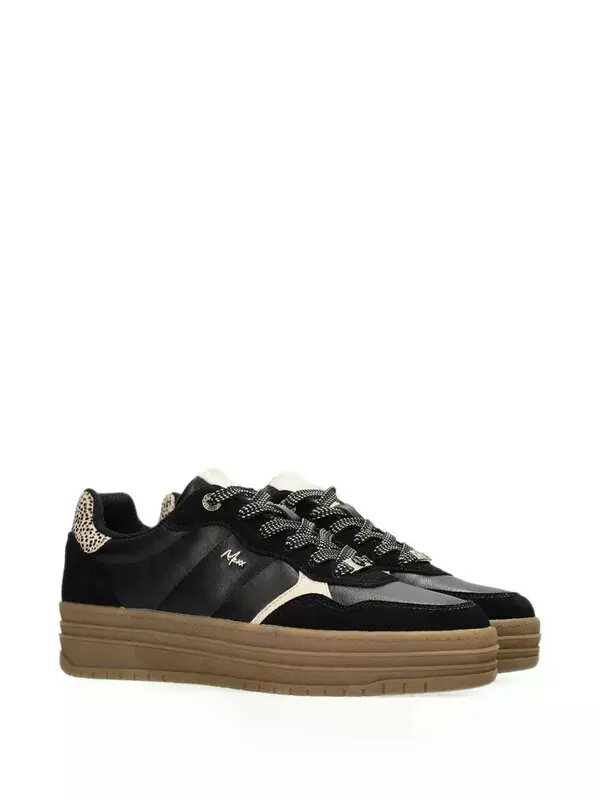 MEXX Sylvia Ray Panelled Leopard-print Sneakers