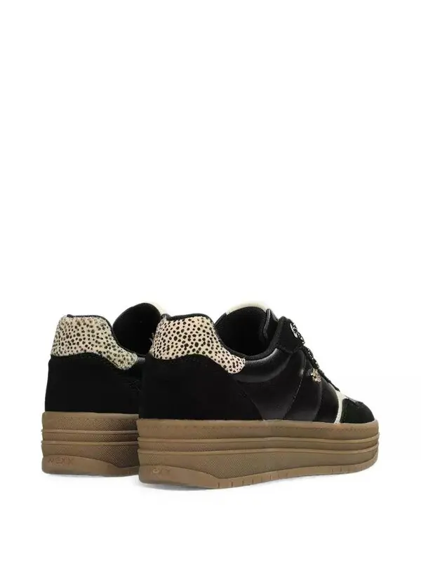 MEXX Sylvia Ray Panelled Leopard-print Sneakers