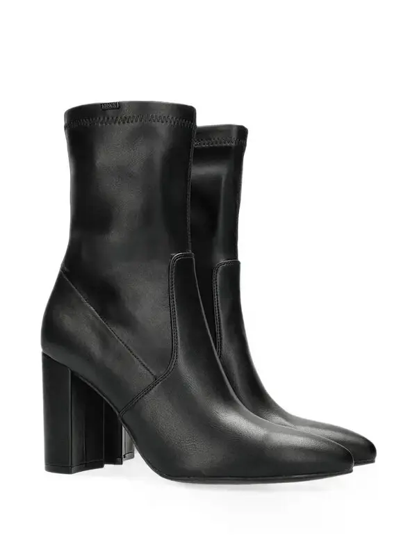 MEXX Sanna Indy Pointed-toe Block-heel Ankle Boots
