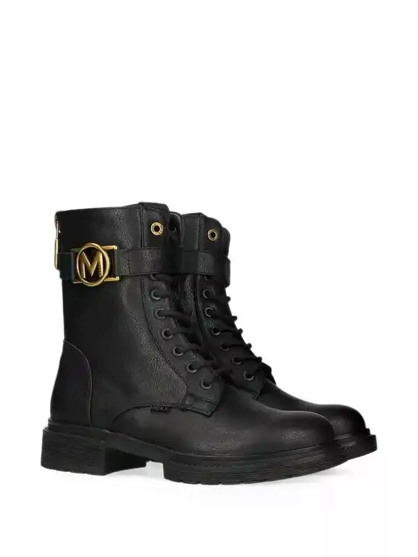 MEXX Kimberly Glad Logo-plaque Lace-up Ankle Boots