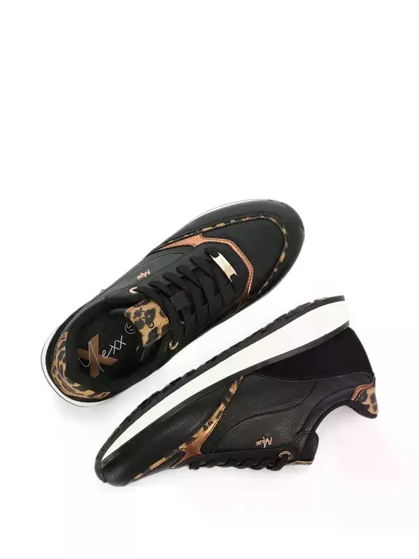 MEXX Solora Rare Leopard-print Panelled Sneakers