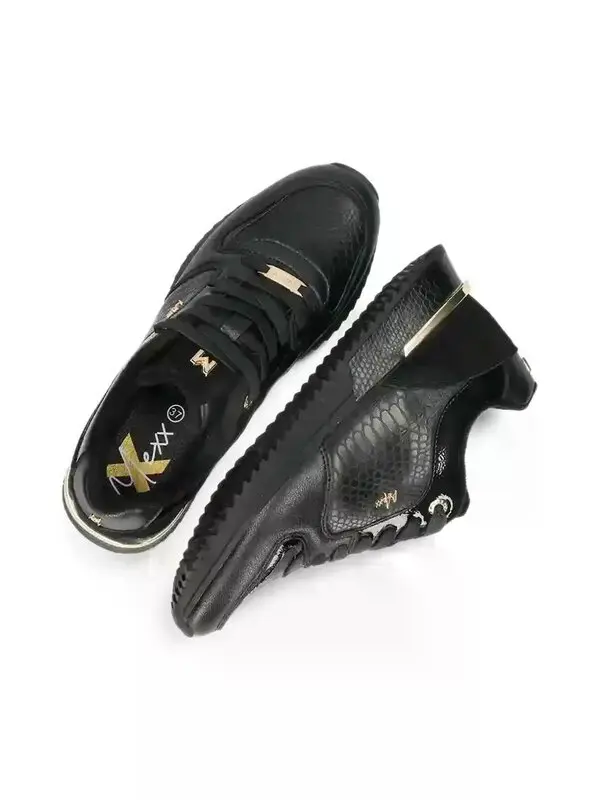 MEXX Fleur Ellen Snakeskin-effect Panelled Sneakers