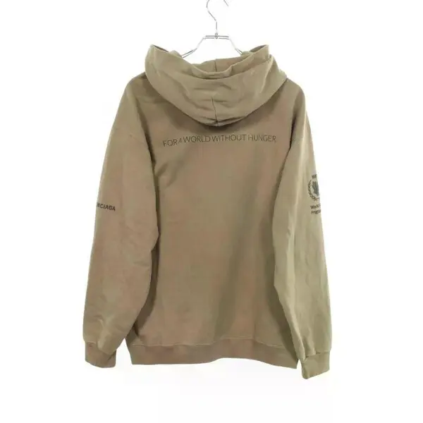 Balenciaga 2000s Wfp Logo-print Hoodie