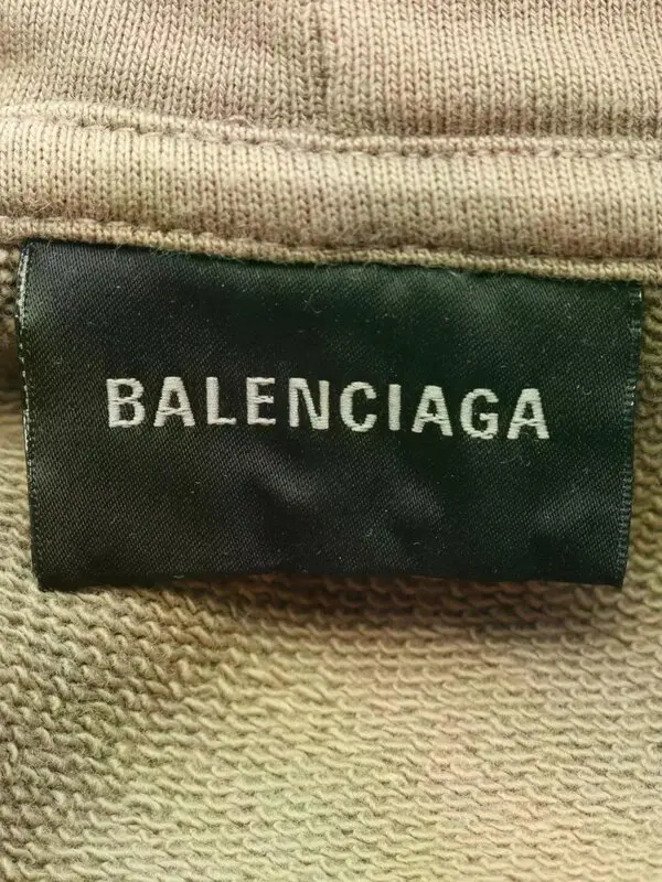 Balenciaga 2000s Wfp Logo-print Hoodie