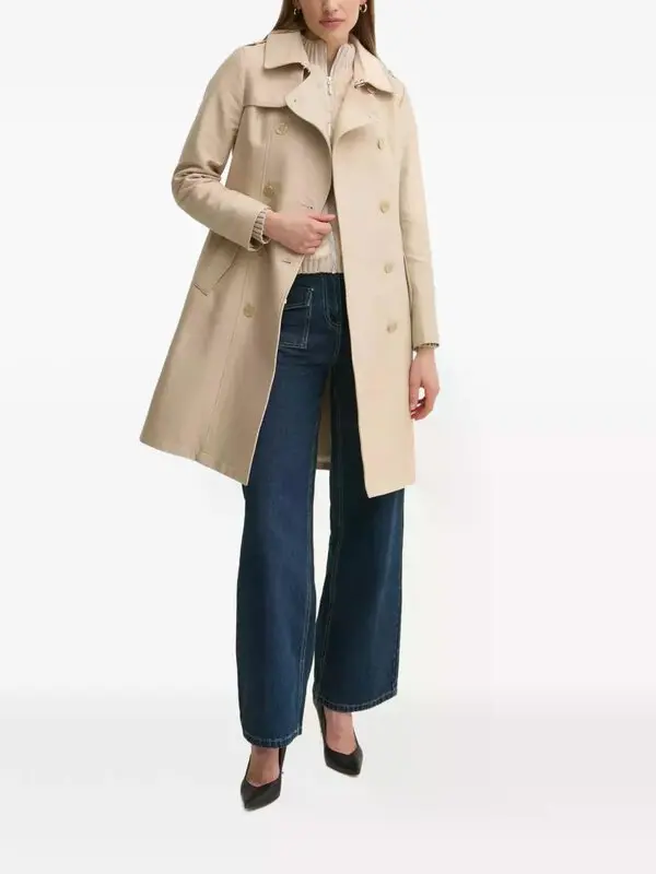 MORGAN Wide-leg Patch-pocket Jeans