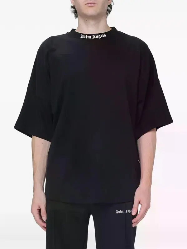 Palm Angels Logo-print Cotton T-shirt
