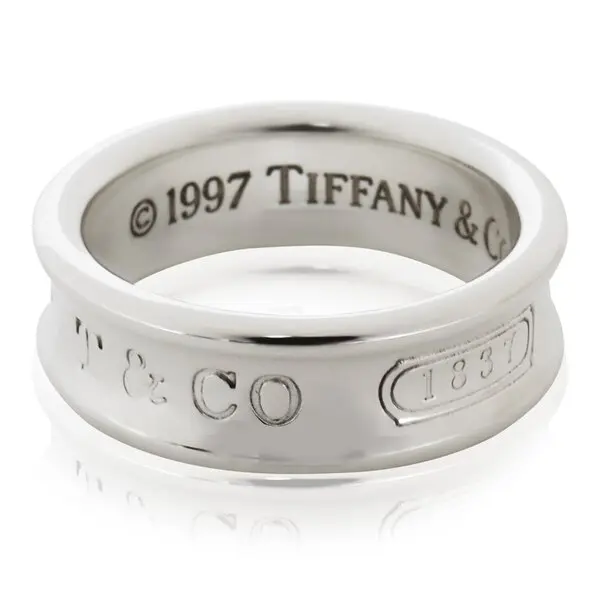 Tiffany & Co. Sterling Silver 1837 Ring