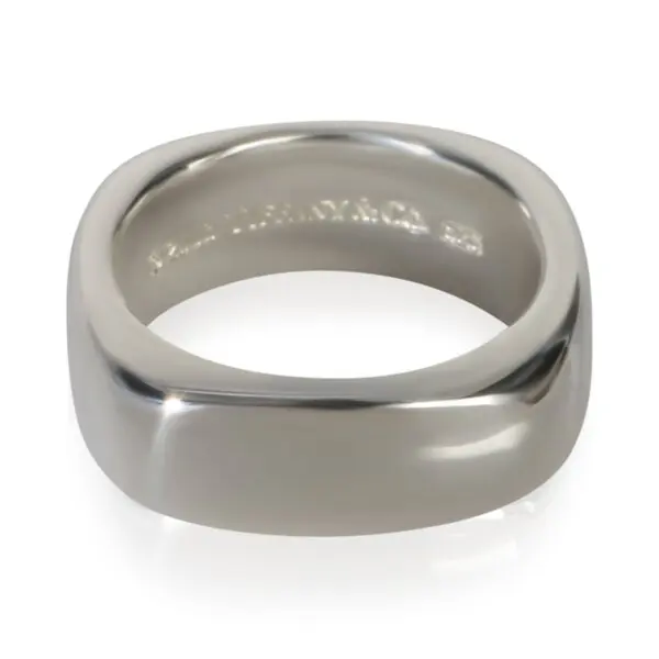 Tiffany & Co. Sterling Silver Square Cushion Ring