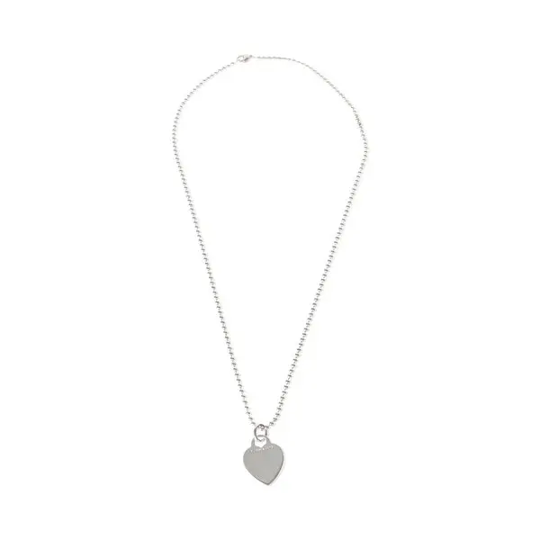 Tiffany & Co. Sterling Silver Heart Tag Necklace