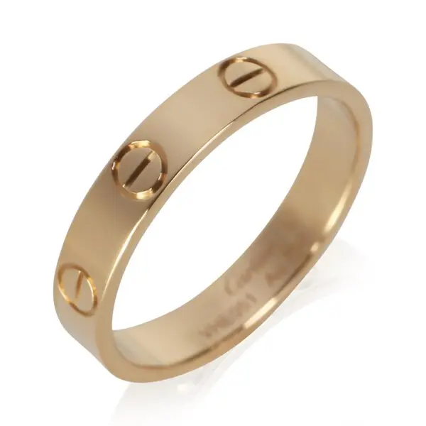 Cartier Yellow Gold Small Model Love Ring