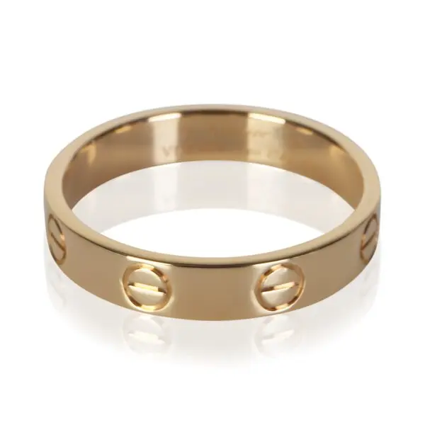 Cartier Yellow Gold Small Model Love Ring - Yellow_gold