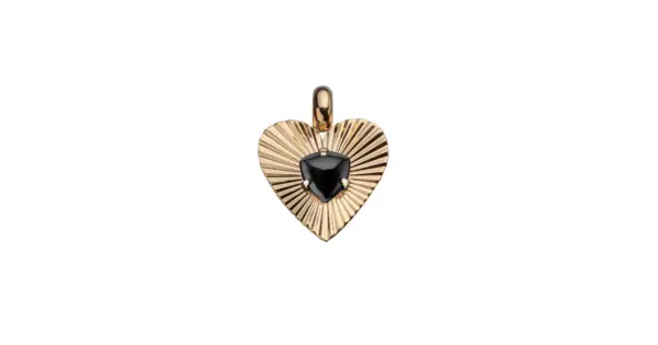 Jennifer Zeuner Jewelry Sutherland Charm 18k Yellow Gold Plated Silver - One-color