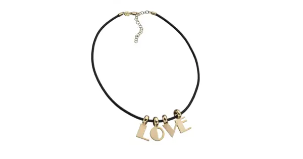 Jennifer Zeuner Jewelry Townes Necklace 18k Yellow Gold Plated Silver - One-color