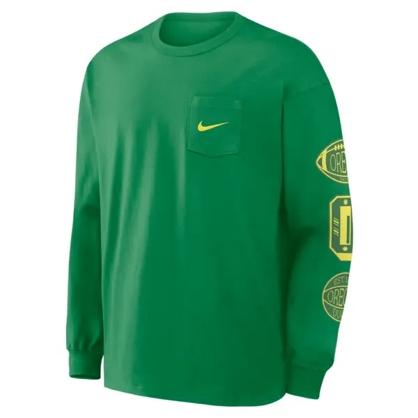 Nike Oregon Academic Max90 Pocket College Long-sleeve T-shirt - Green