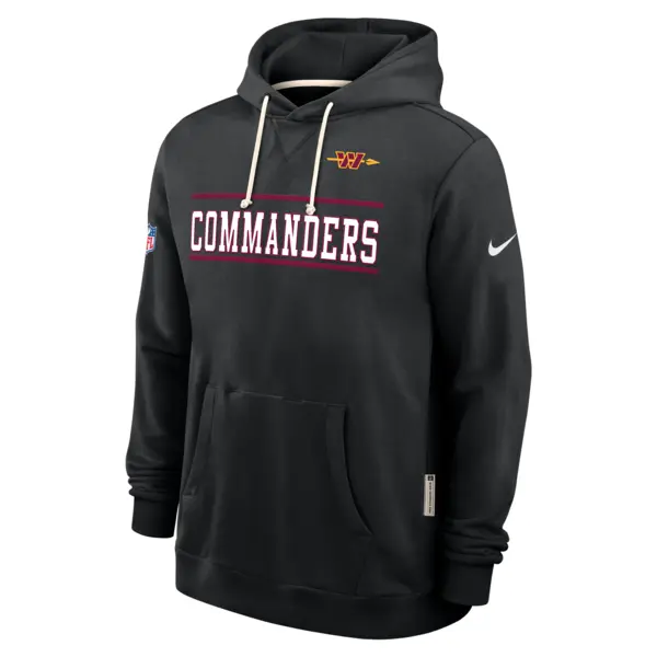Nike Washington Commanders Alt Standard Issue Dri-fit Nfl Pullover Hoodie - Black