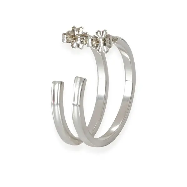 Tiffany & Co. Sterling Silver 1837 Earrings